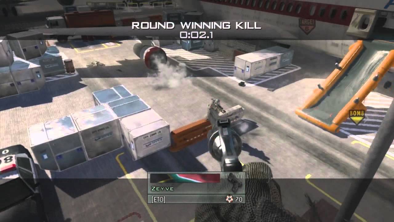 MW2 emp trickshot amazing - YouTube