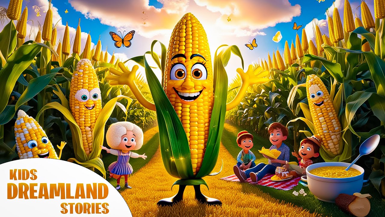 Corn, Corn, Yellow and Bright | Nursery Rhymes for Kids | Poem for Kids ...