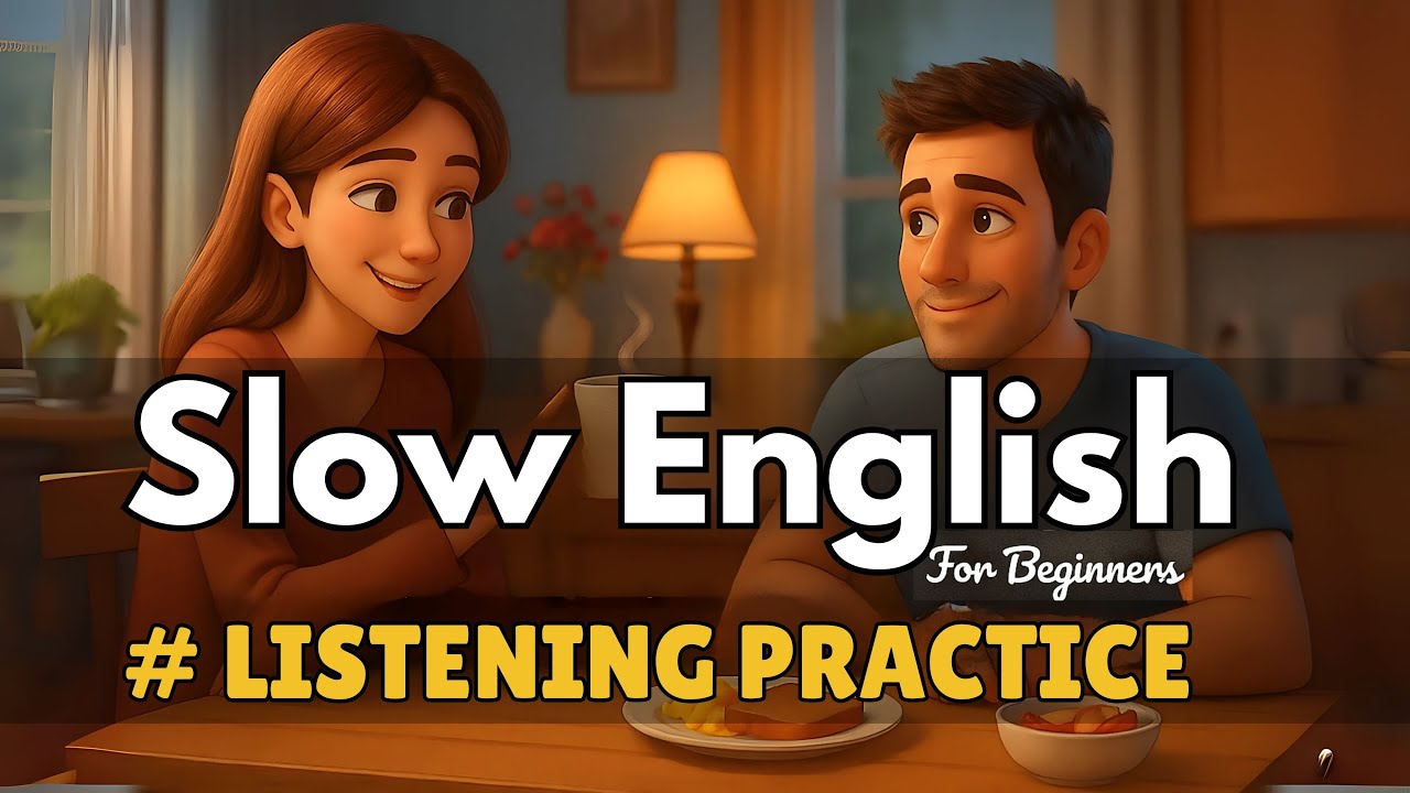 My Daily Routine | Simple English Listening Practice (A2 Level) - YouTube