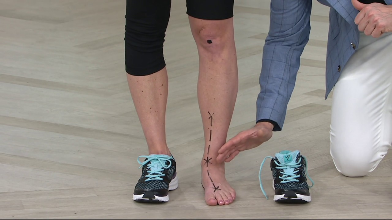 Vionic Orthotic Lace-up Sneakers - Elation Walker on QVC - YouTube