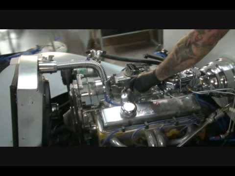 Starting A 350 Small Block Engine For The First Time. 1934 Ford Coupe ...