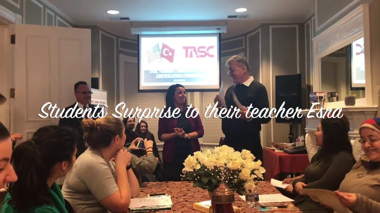 TASC Turkish language classes can be much fun. - YouTube