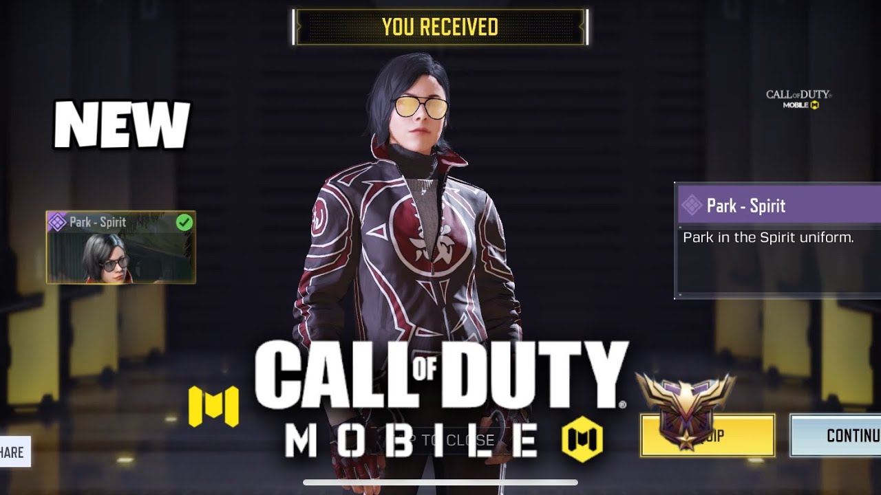 *NEW* FREE PARK - SPIRIT SKIN UNLOCKING ON COD MOBILE ...