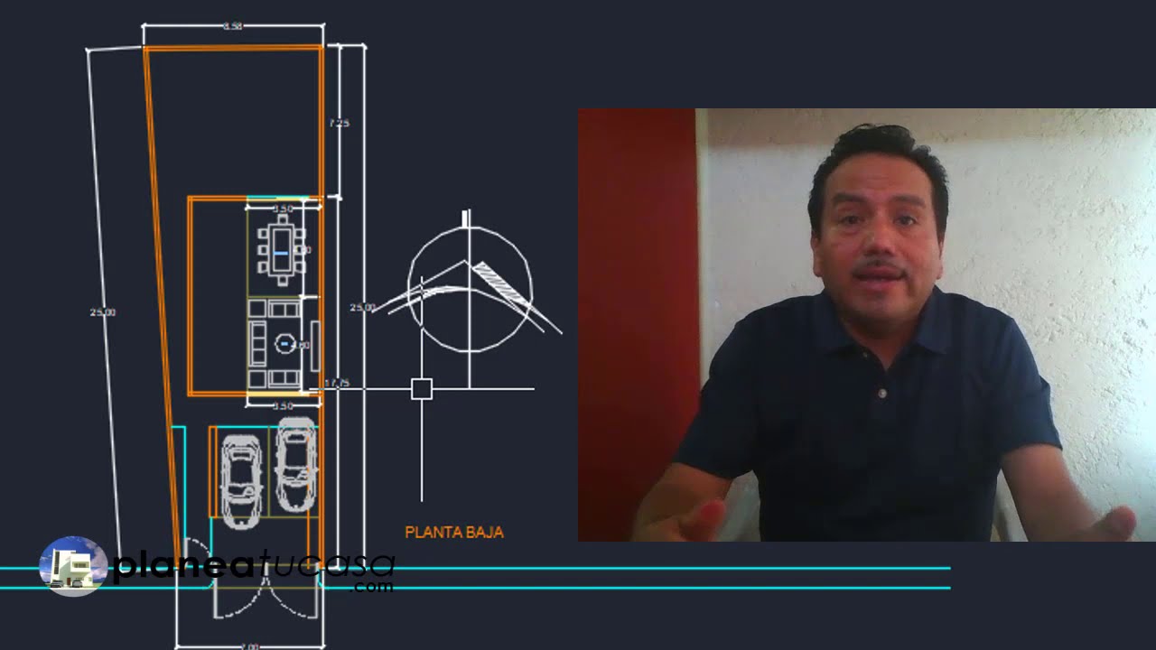 Plano De Sala Comedor En Un Espacio Con Medidas - YouTube