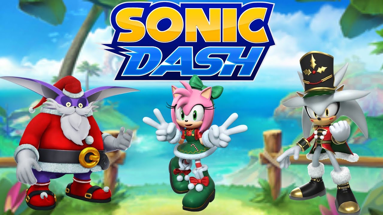 Sonic Dash Nutcracker Silver Santa Big & Jingle Belle Amy Showcase ...