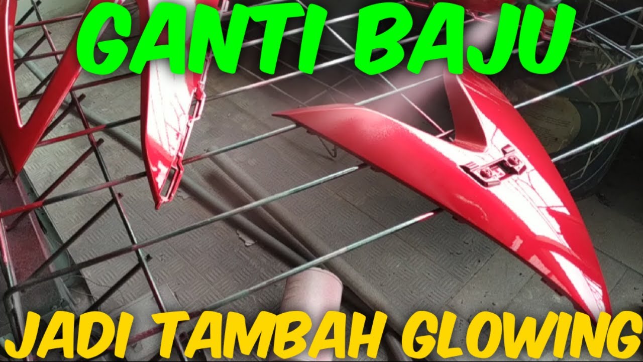 REPAINT FULL BODY RED CANDY & HITAM METALIK DI AEROX 155 - YouTube