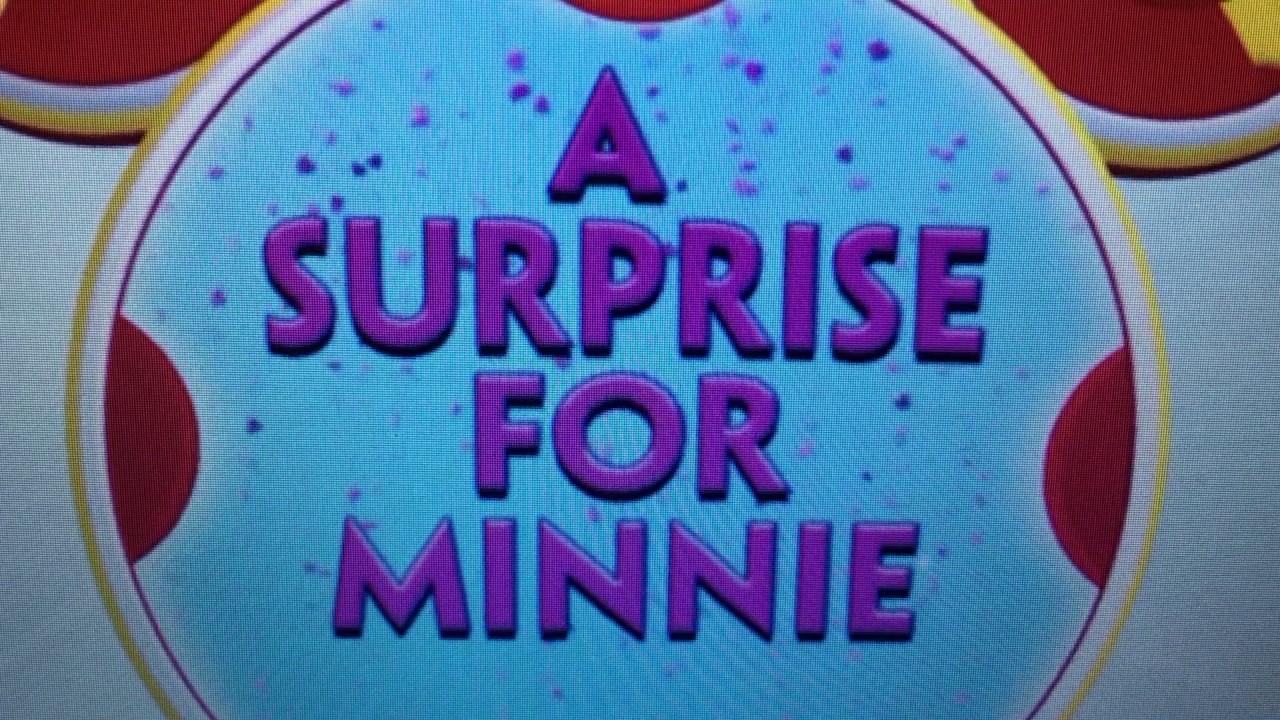 Mickey Mouse Clubhouse A Suprise For Minnie title card - YouTube