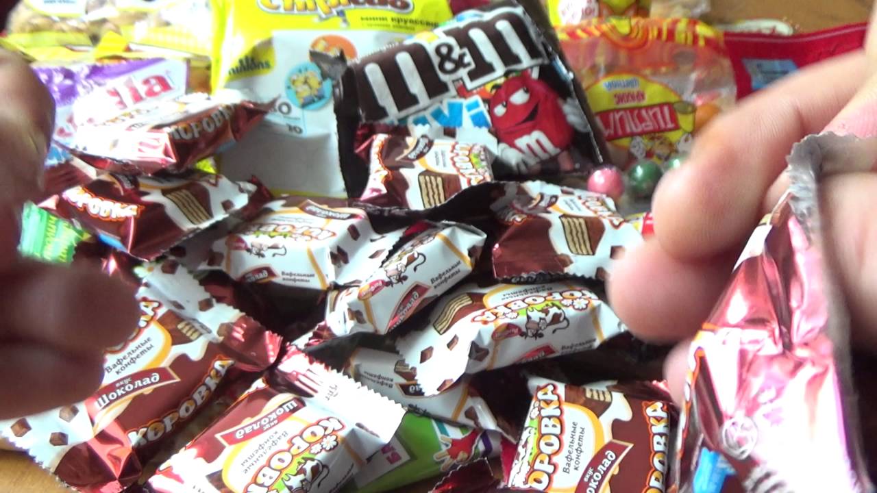 A lot of candy!!! Candy 2016!!! NEW!!! - YouTube