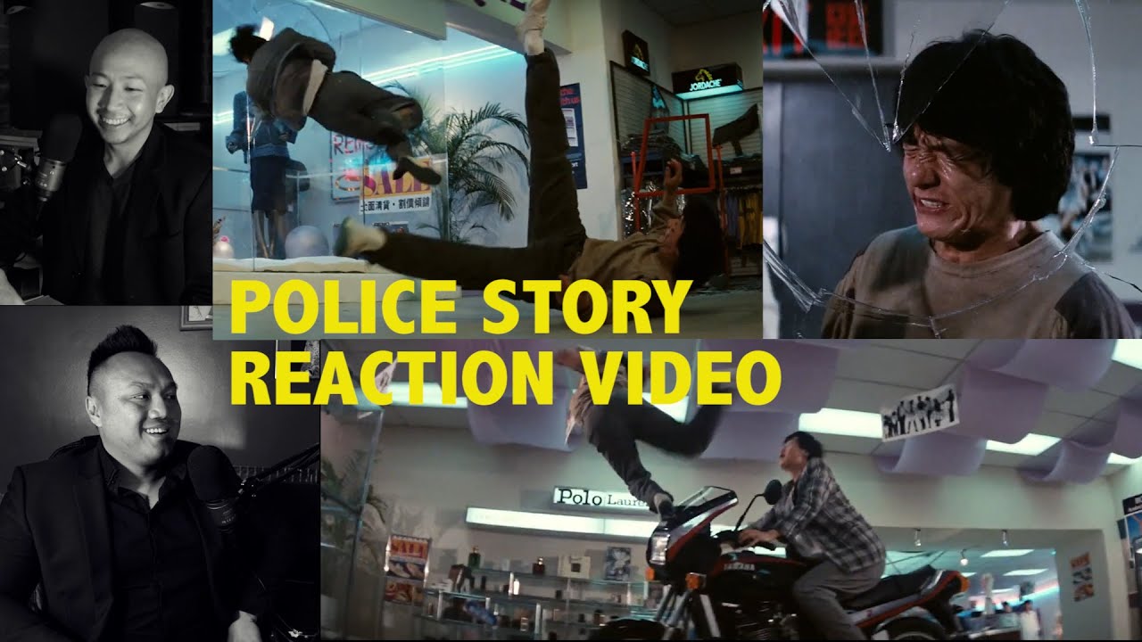 JACKIE CHAN MALL FIGHT - REACTION VIDEO - POLICE STORY (1985) - YouTube