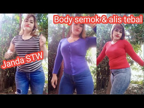 Janda STW suka pakai alis tebal yang bodynya semok @PeriChannel1