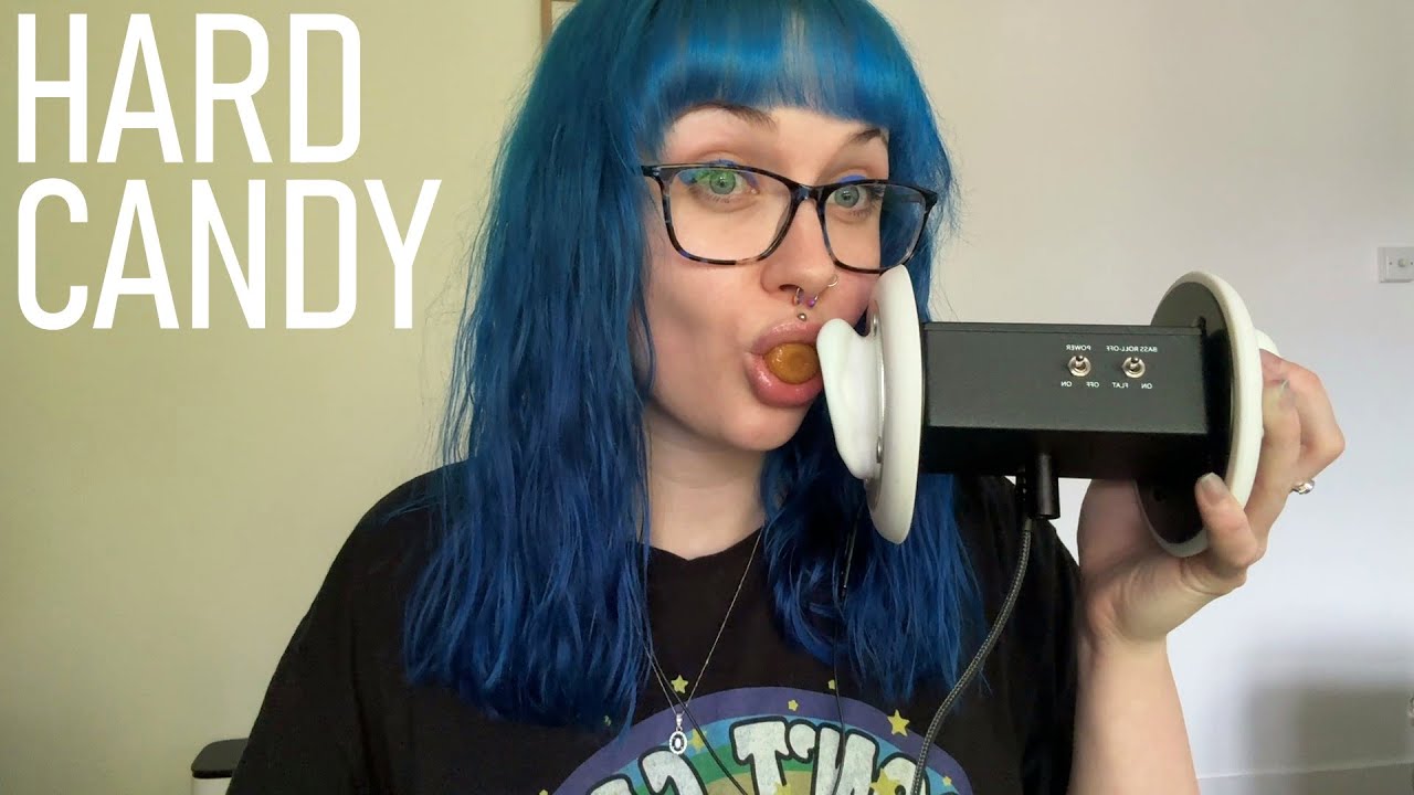 ASMR In Your Ear Wet Hard Candy Mouth Sounds (BINAURAL) 🍬 - YouTube