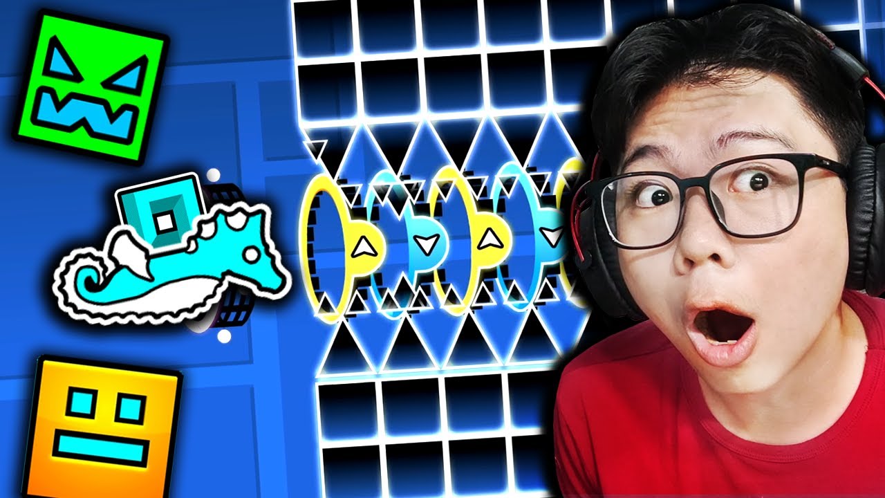 101 THỬ THÁCH ĐỘC LẠ CỦA FAN!! Thử Thách LongHunter - Geometry Dash ...