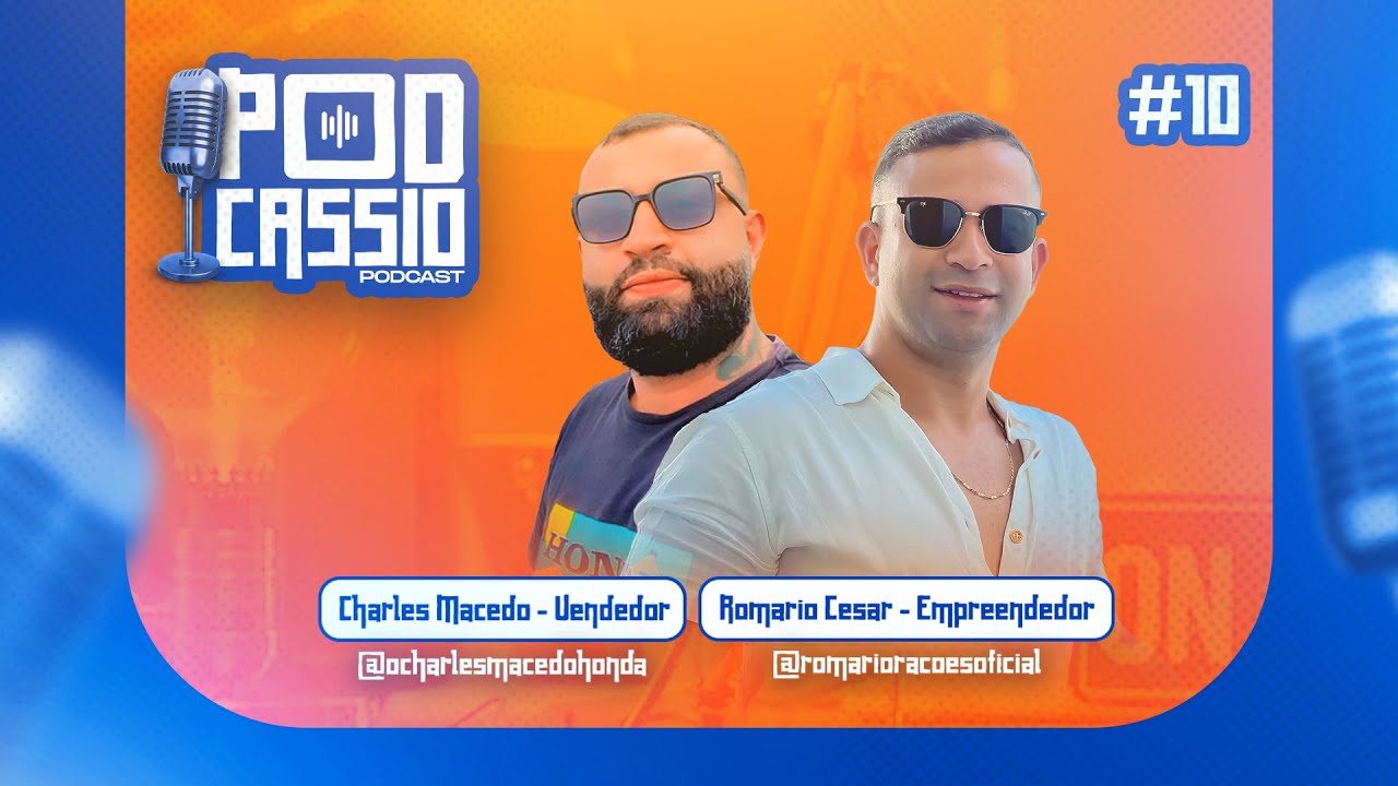 #10 O empresário Romário Cesar e o vendedor top one Charles Macedo no ...