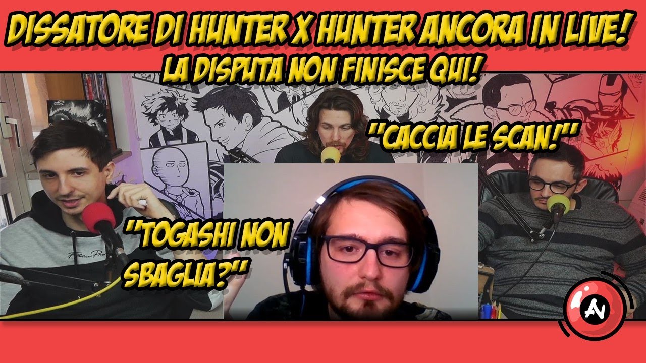 DISSATORE DI HUNTER x HUNTER ancora in live contro MELIADOR! La DISPUTA ...