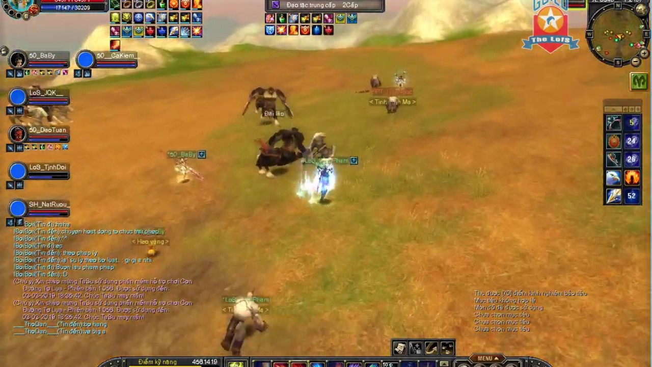 SRO 3JOB THANH LONG Map 110 H801 CU HANG VA SAN BOSS AP - YouTube