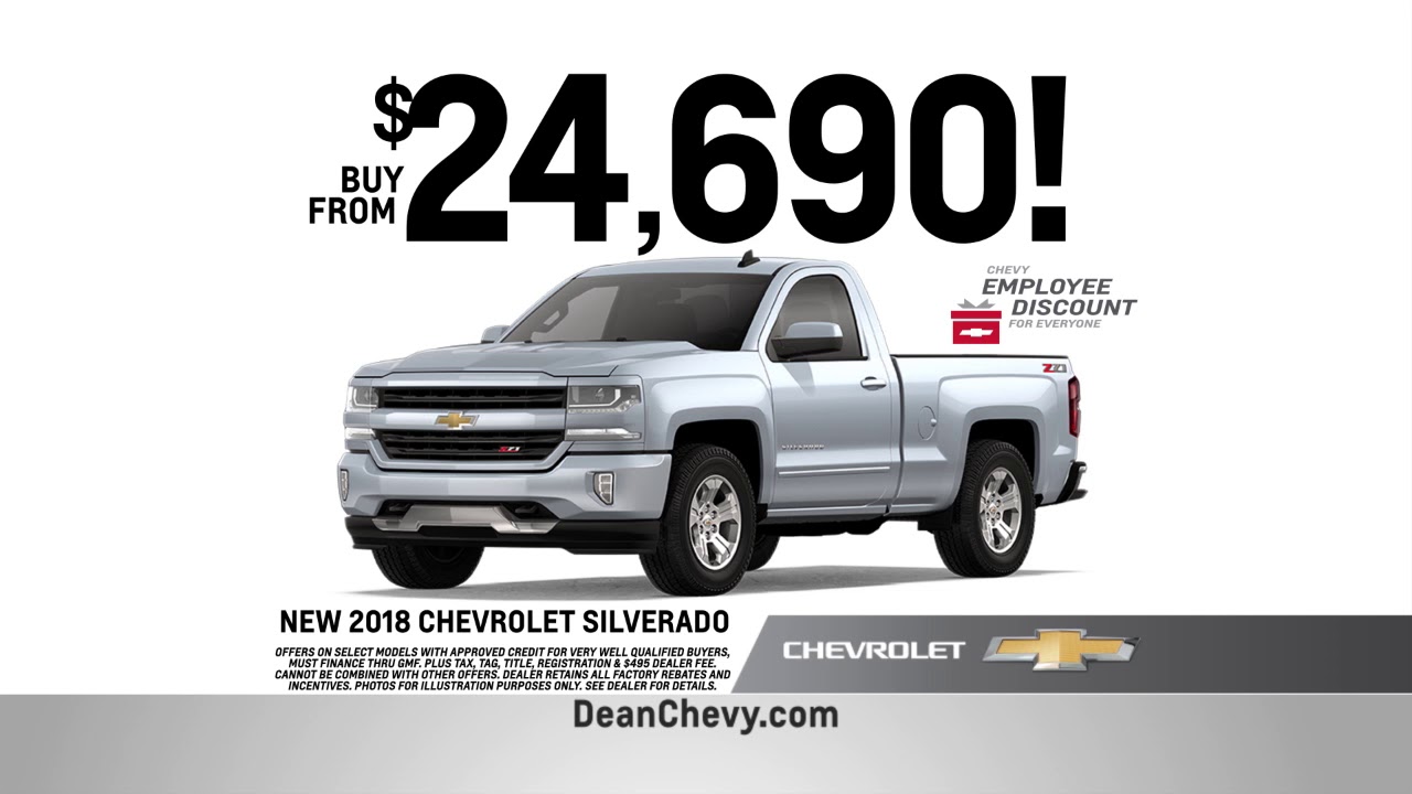 Chevy Employee Discount For Everyone! - YouTube