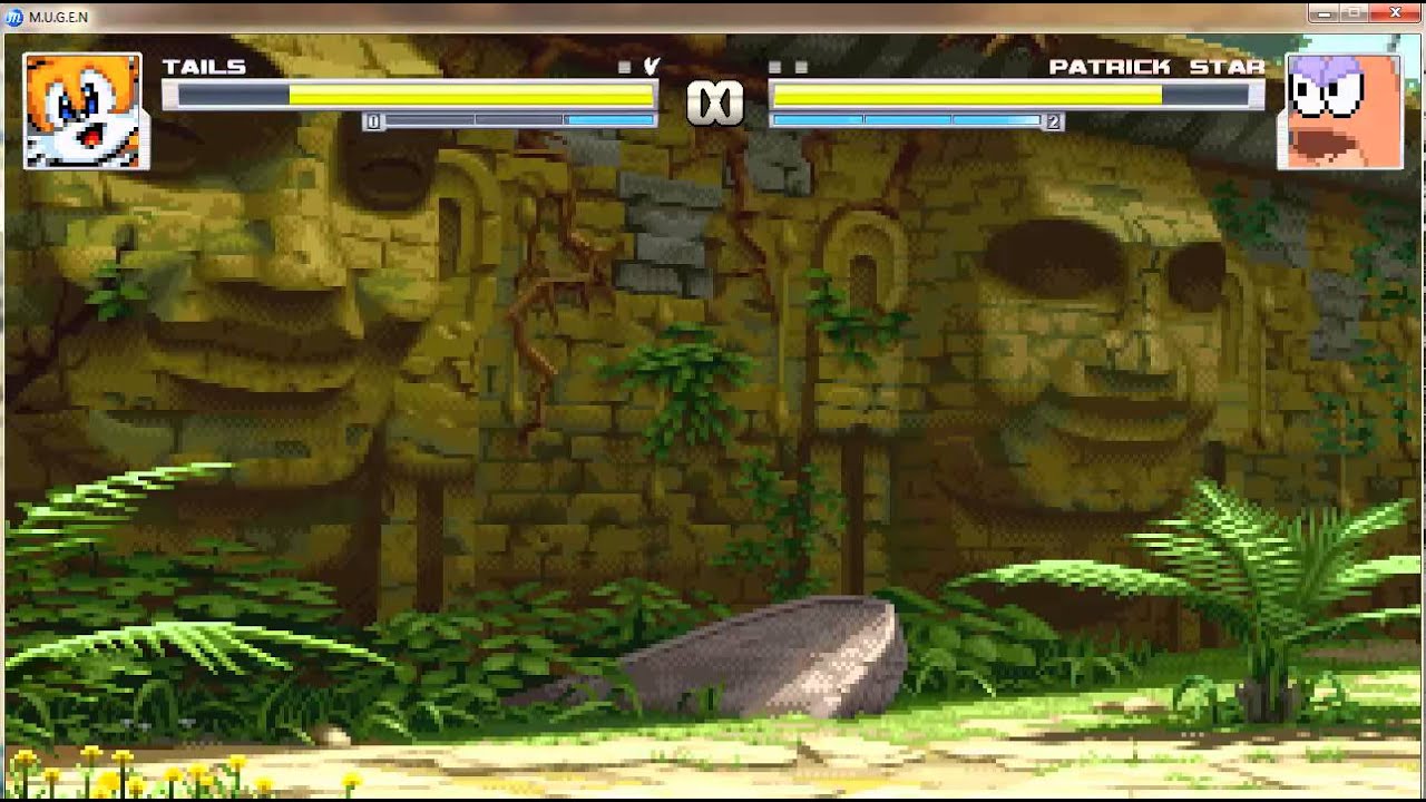 Mugen TAILS [me] VS PATRICK STAR 2015 - YouTube