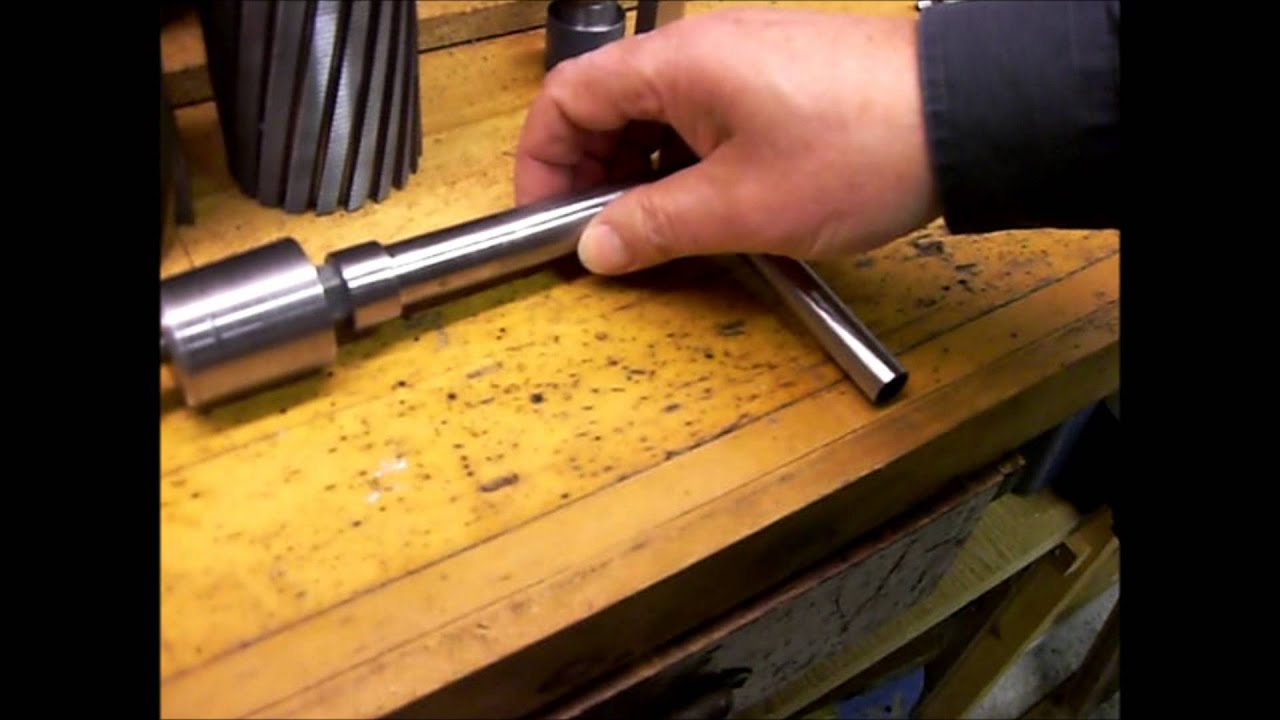 Chuck stop for my lathe, part 4 - YouTube