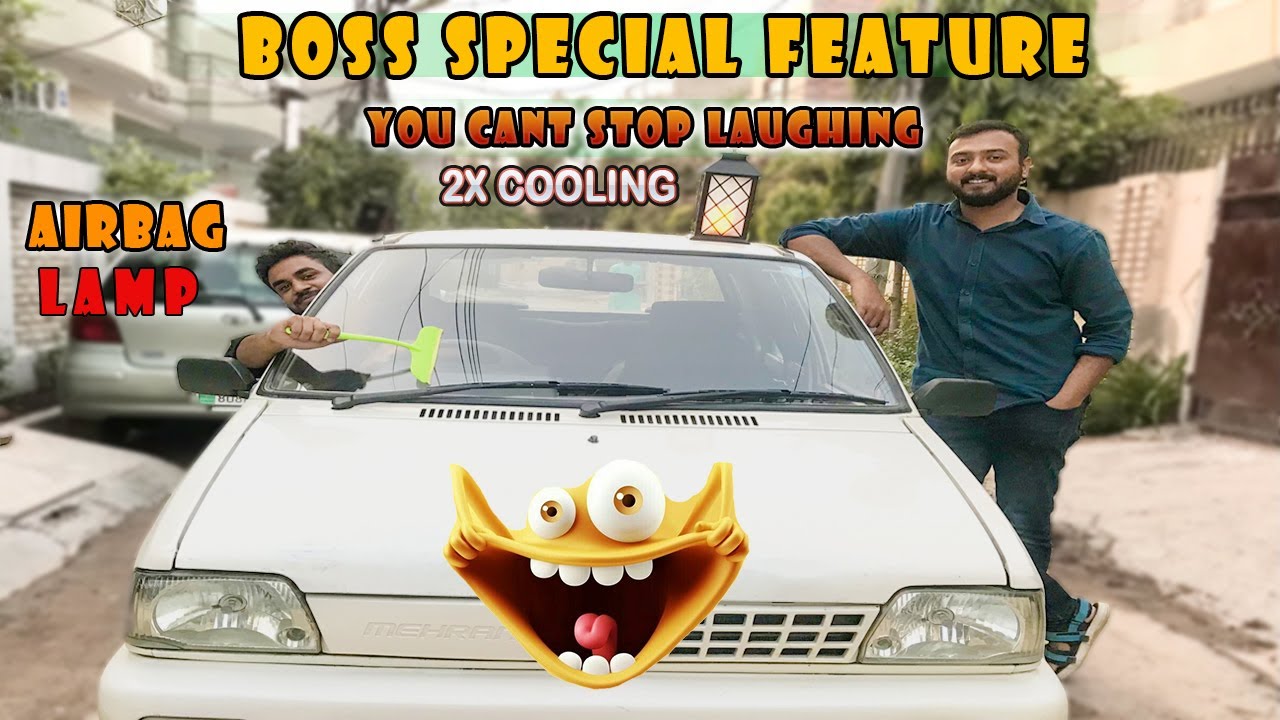 Funny Suzuki Mehran Boss Special Feature Review | Mehran Comedy speed ...