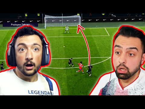 AUBAMEYANG 30 METREDEN 90'A SOKTU !! ÜMİDİ İLE PES 2021 KAPIŞMA LİGİ