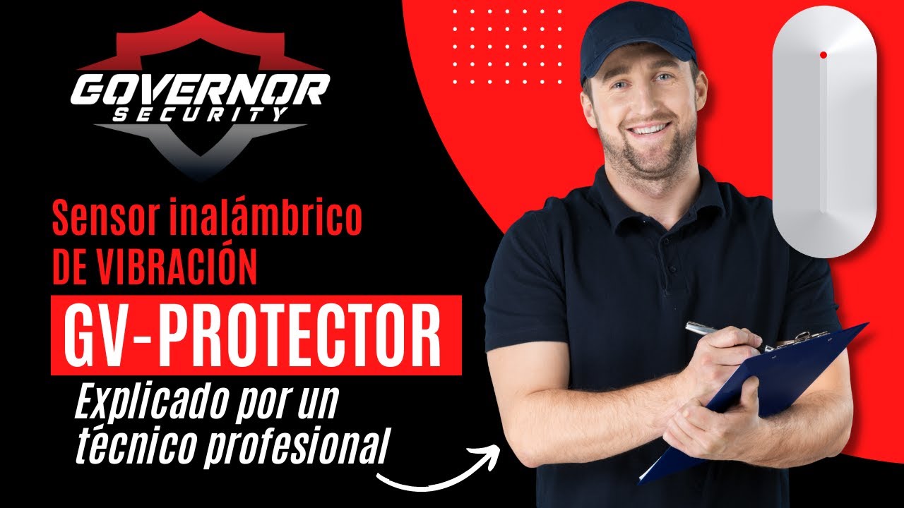 Sensor de vibración ( Anti golpes, boquetes, barretas) GV-PROTECTOR de ...