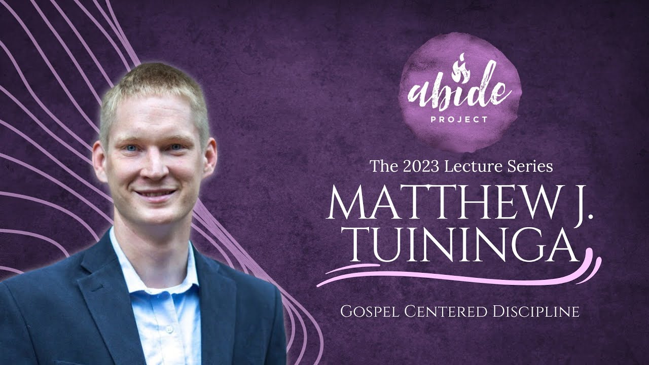 The 2023 Lecture Series: Dr. Matthew J. Tuininga - YouTube