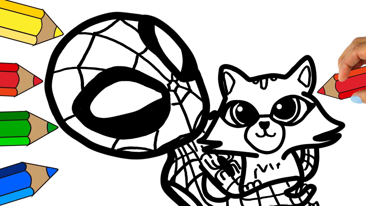 How to draw Marvel's Spidey and His Amazing Friends Cat🐱 Drawing Spidey ...