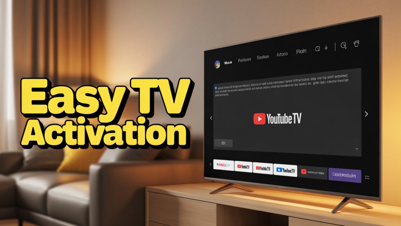 How to Activate YouTube TV on Your TV with an Activation Code - quick ...