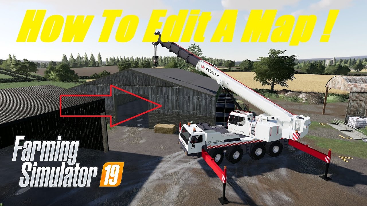 How To Edit A Map Buildings & Objects ! | Charwell | Farming Simulator ...