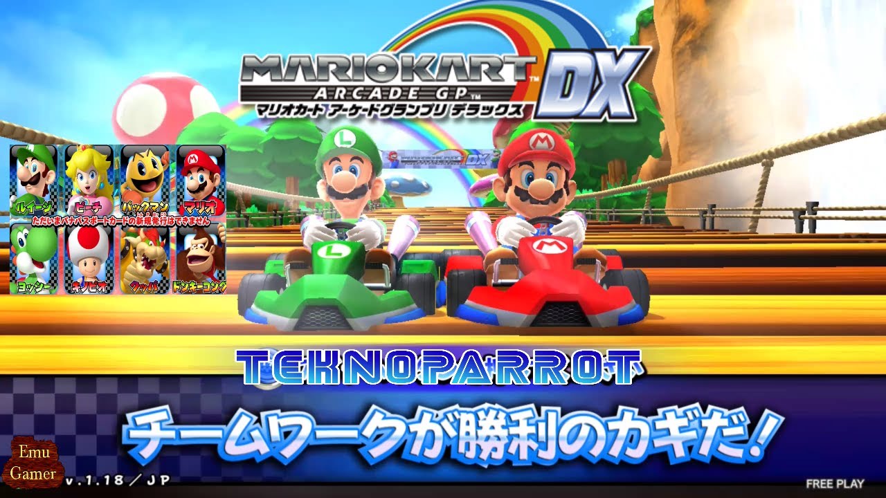 Mario Kart Arcade GP DX (ver:1.18) - 150cc + all course playthrough ...