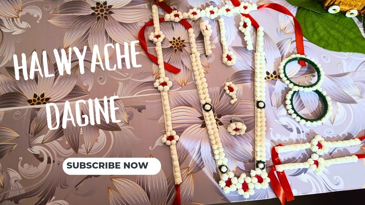 Sankranti jewellery | Halwyache dagine for sankranti - YouTube