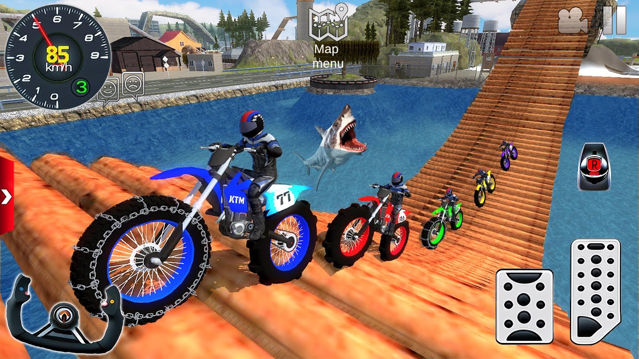 Impossible Dirt Motocross Bike Stunts Driving - Off-Road Bike Simulator ...