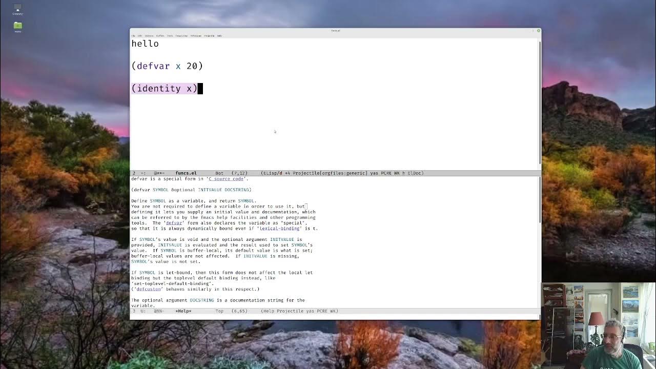 Learning Elisp 2 Variables Youtube
