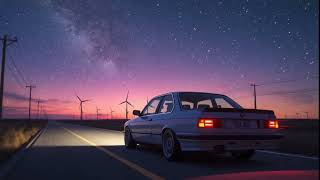BMW E30 Sunset Drive - Live Wallpaper Screensaver - 4K