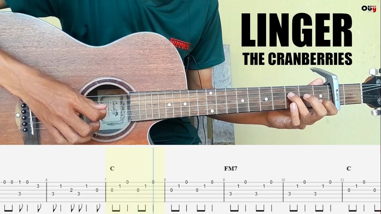 (The Cranberries) Linger - Guitar Fingerstyle + TAB - YouTube