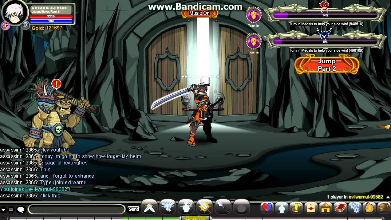 AQW How to get Revontheus Visage - YouTube