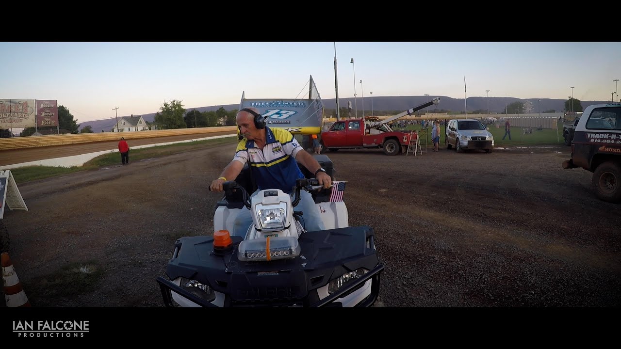 Port Royal Speedway - Time trial run and post run staging footage ...