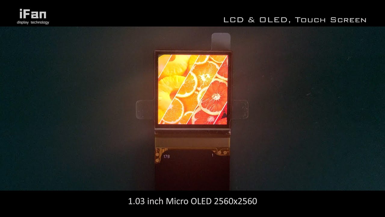 1 inch Micro OLED Silicon-based Display Screen Module For 4K VR AR ...