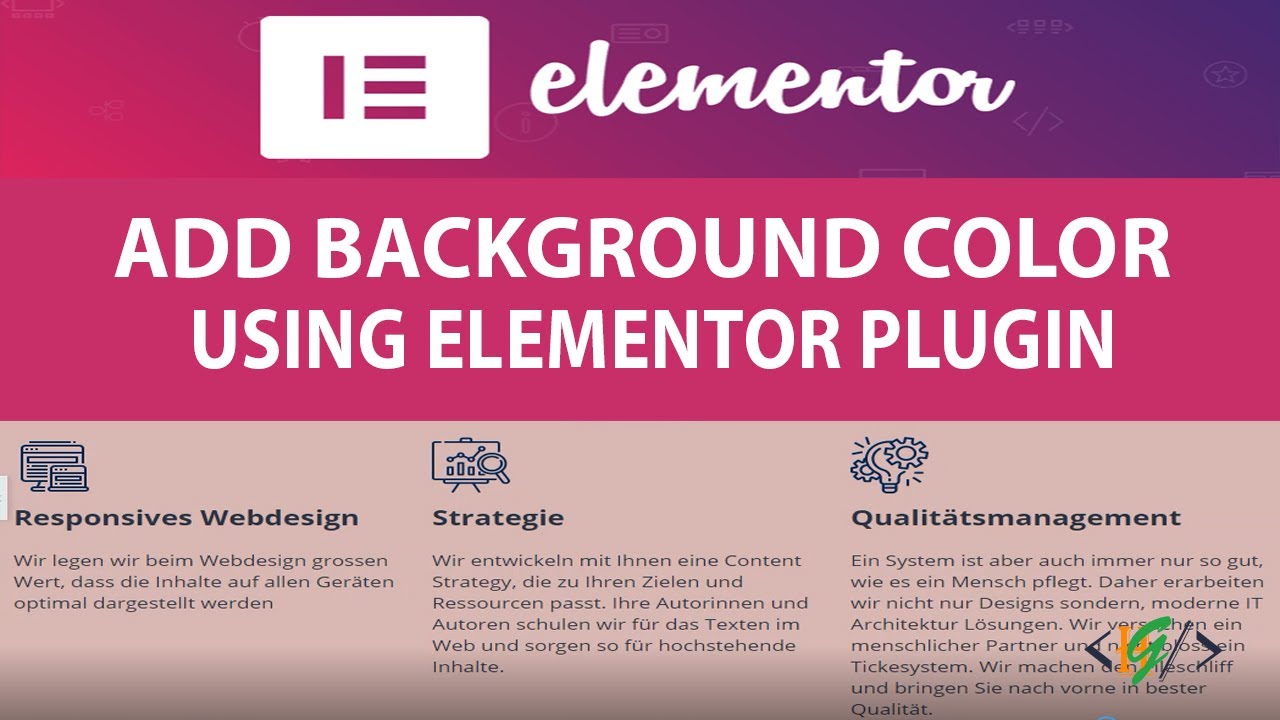 How To Add Background Color Of Elementor Section In Elementor YouTube How To Add Background Color Of Elementor Section In Elementor YouTube