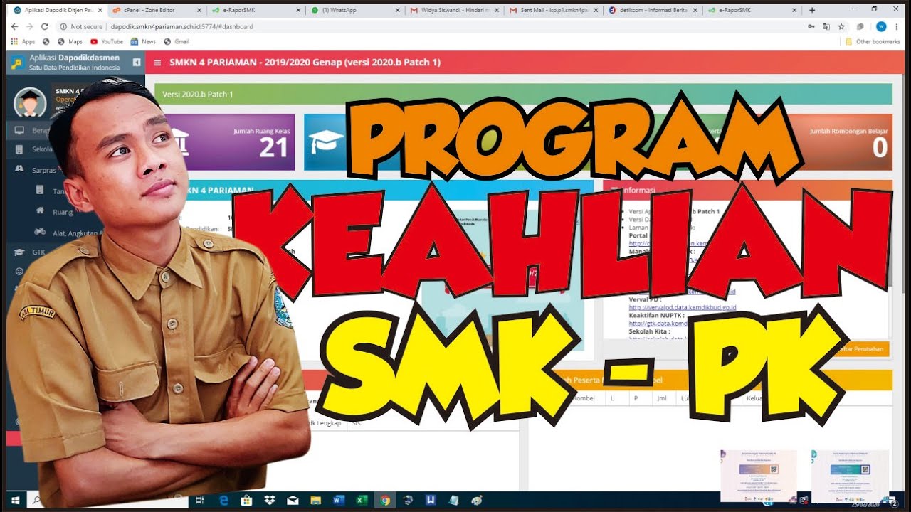 Menambahkan Kurikulum SMK Pusat Keunggulan atau SMK PK Pada Aplikasi ...