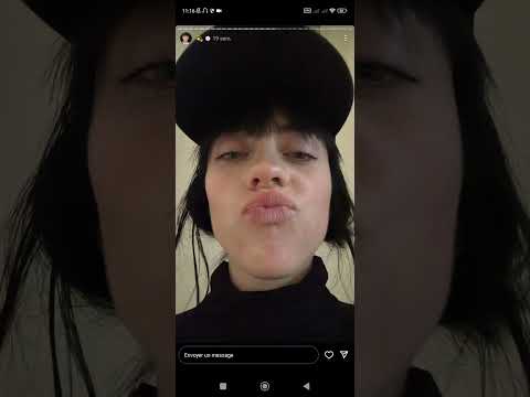 Billie eillish all her stories Instagram shaking boobs ✨🦋🦋
