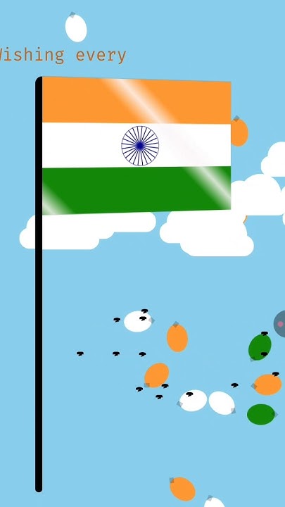 Happy Republic Day Indian Flag Html Css Full Animation Code. - YouTube