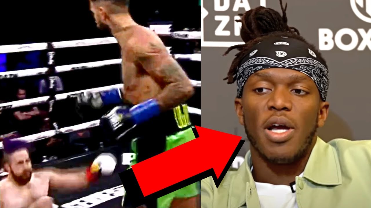 KSI REACTS TO FAZE TEMPER'S 1ST ROUND KNOCK OUT | Misfits Boxing ...