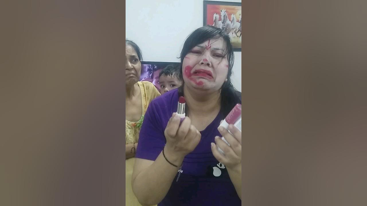 meri lipstick tod di #comedy #funny #vlog #cute #telugu #cute #baby #cutebaby #bhavyankimasti # ...