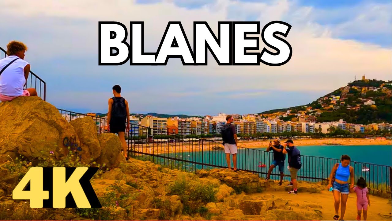 INCREDIBLE view from Sa Palomera Rock in Blanes, Spain, 4K #blanes # ...