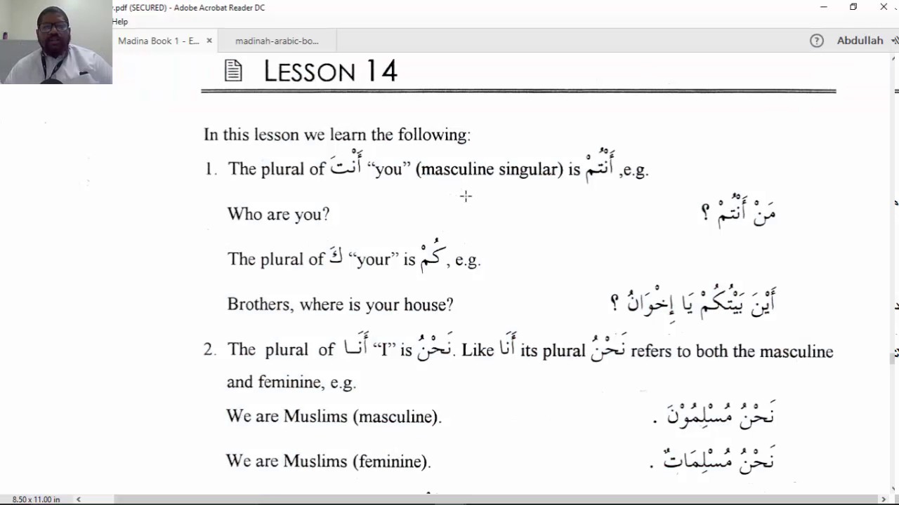 Arabic_101_Lesson_14_Preview - YouTube