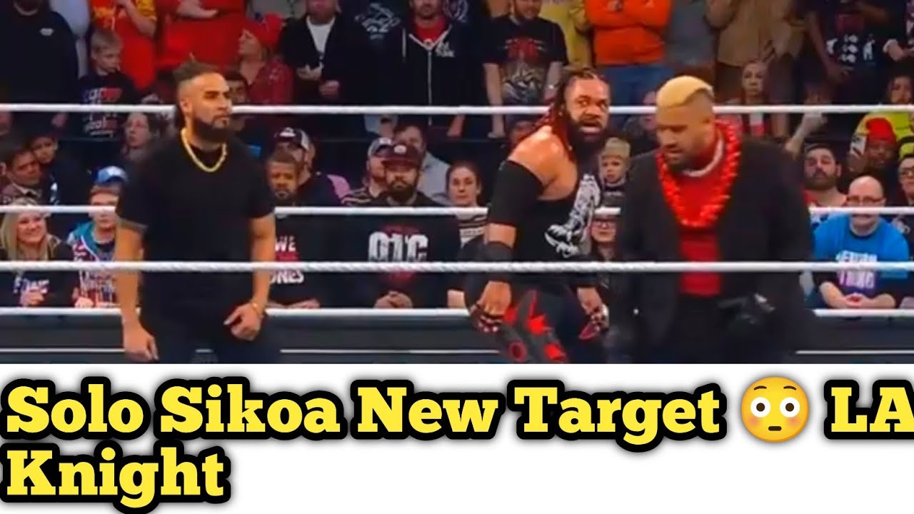 Solo Sikoa Bloodline New Target LA Knight Ab Kya Hoga 😳| - YouTube