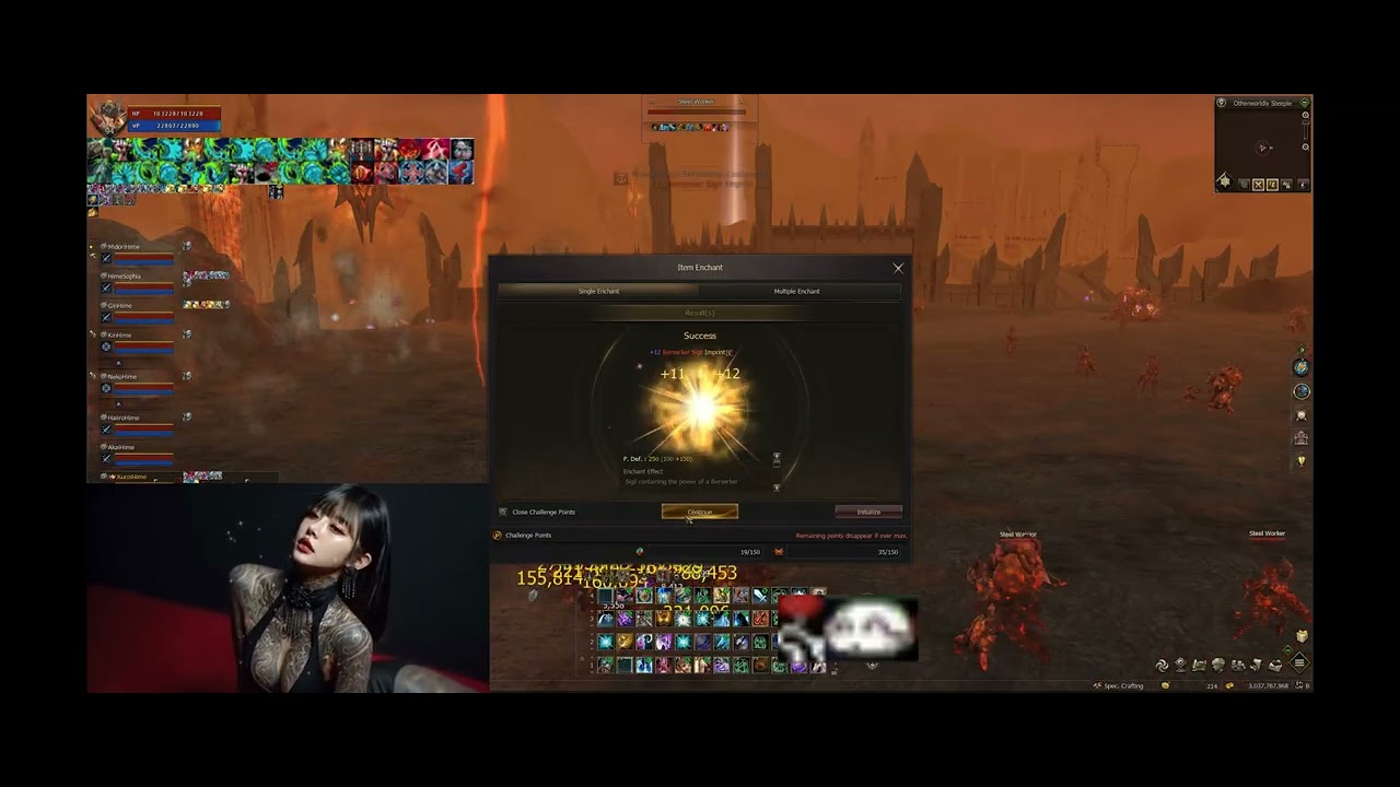 Lineage 2 Classic - Talking Island- Enchanting Aztacan,Beseker Sigil ...