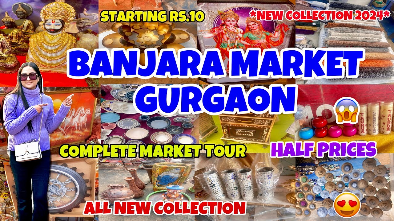 Banjara Market Gurgaon Latest Collection 2024 | Crockery | Furniture ...
