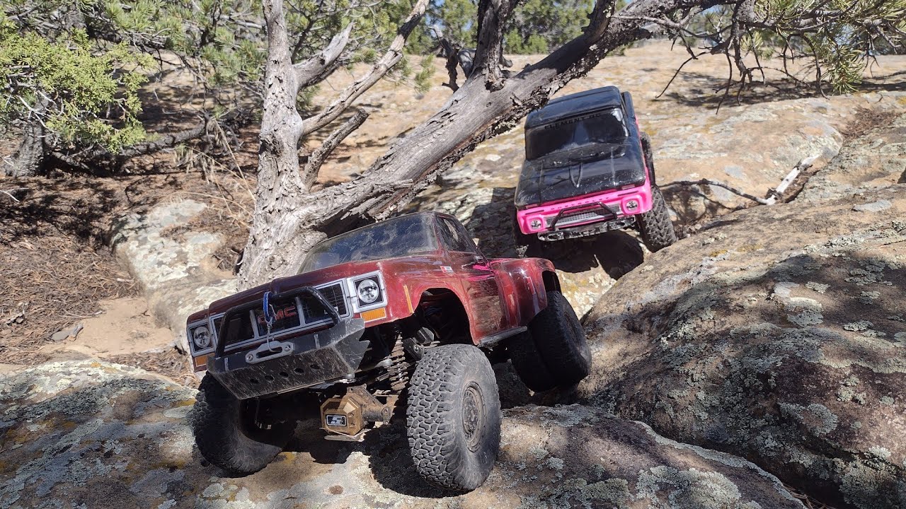 Element Enduros 73 GMC Dually & 66 Chevy C-10 Scale Adventure!! - YouTube